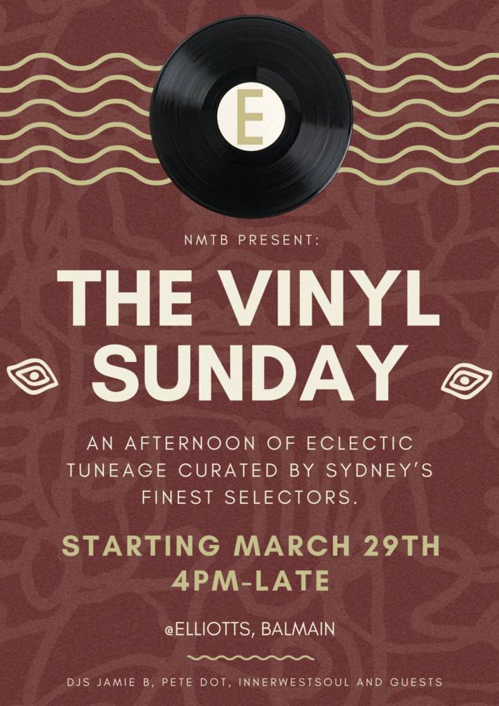 The Vinyl Sunday – Elliott's Balmain